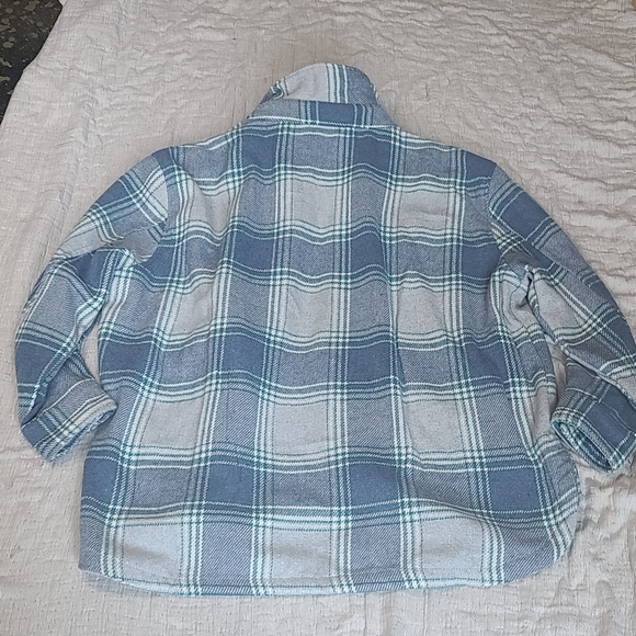 members mark | Jackets & Coats | Button Up Plaid Shacket | Poshmark